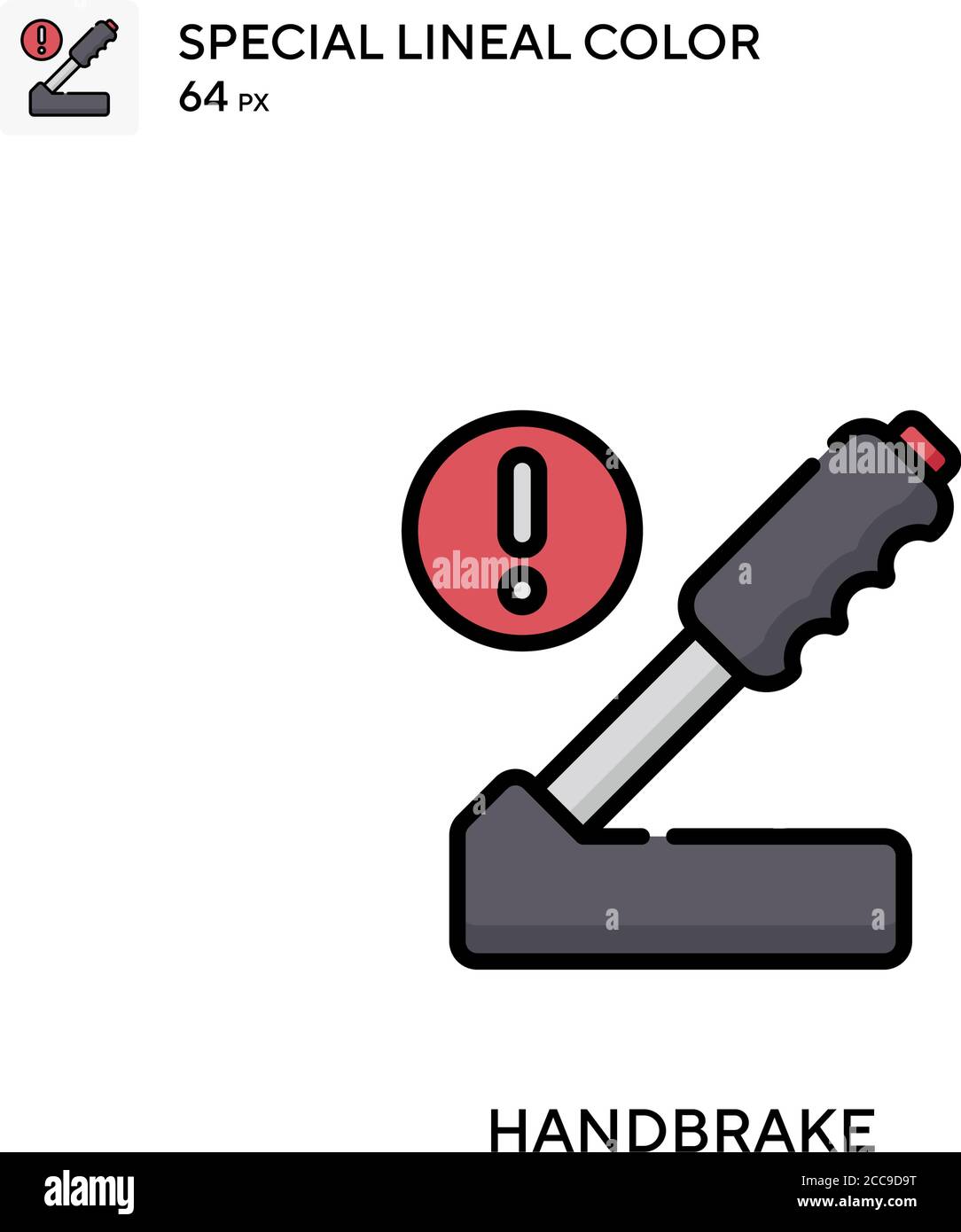 Elektrische handbremse Stock-Vektorgrafiken kaufen - Alamy