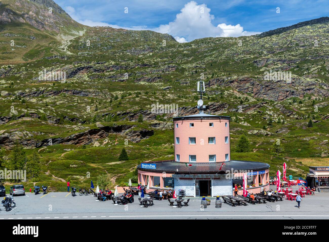 Simplon Pass Mountains Stockfotos und -bilder Kaufen - Alamy