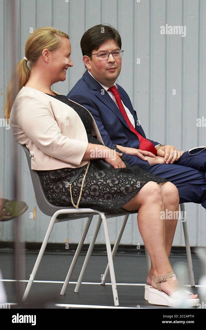 Neuwied, Deutschland. August 2020. Michael Mang (SPD), bisher ...