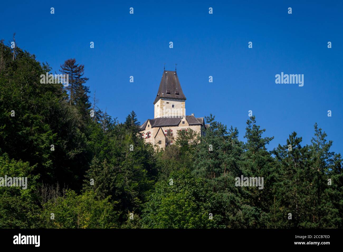 Schloss Ottenstein, Kamptal-Seenweg 620, Wandern bei Dobra Stausee ...