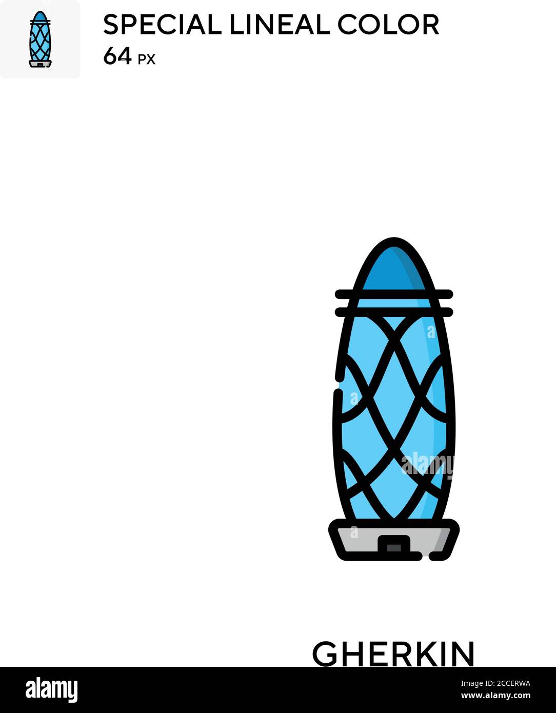 Gherkin architecture Stock-Vektorgrafiken kaufen - Alamy