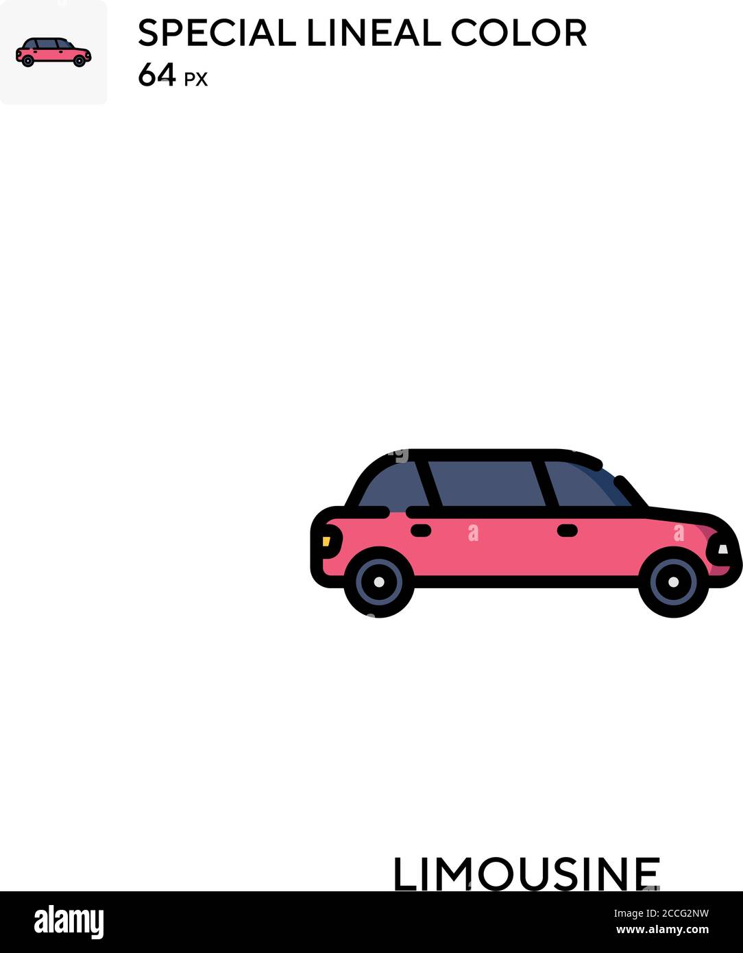 Auswahl einfaches Vektor-Symbol. Perfekte Farbe modernes Piktogramm auf ...