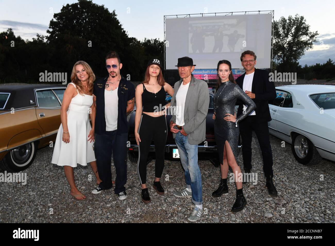 München, Deutschland. August 2020. Anabell Grieß-Nega (l-r), Albert ...