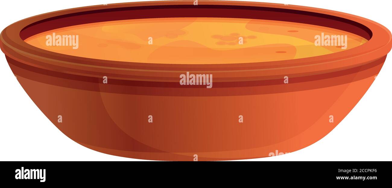 Symbol für griechische Bohnensuppe. Cartoon von Griechenland ...