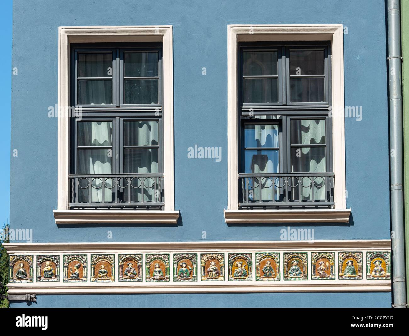 Architektur der Altstadt in Danzig, Polen. Danzig ist die historische ...