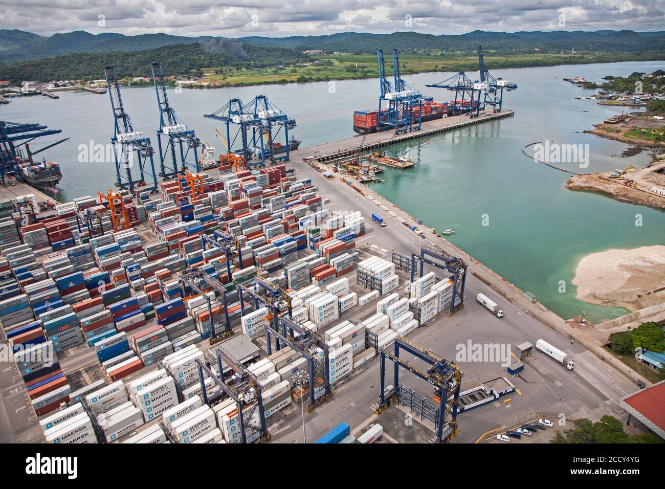 Hafen des balboa containerterminals -Fotos und -Bildmaterial in hoher ...