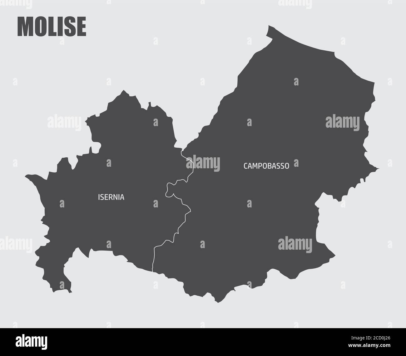 Molise umriss vektor -Fotos und -Bildmaterial in hoher Auflösung – Alamy
