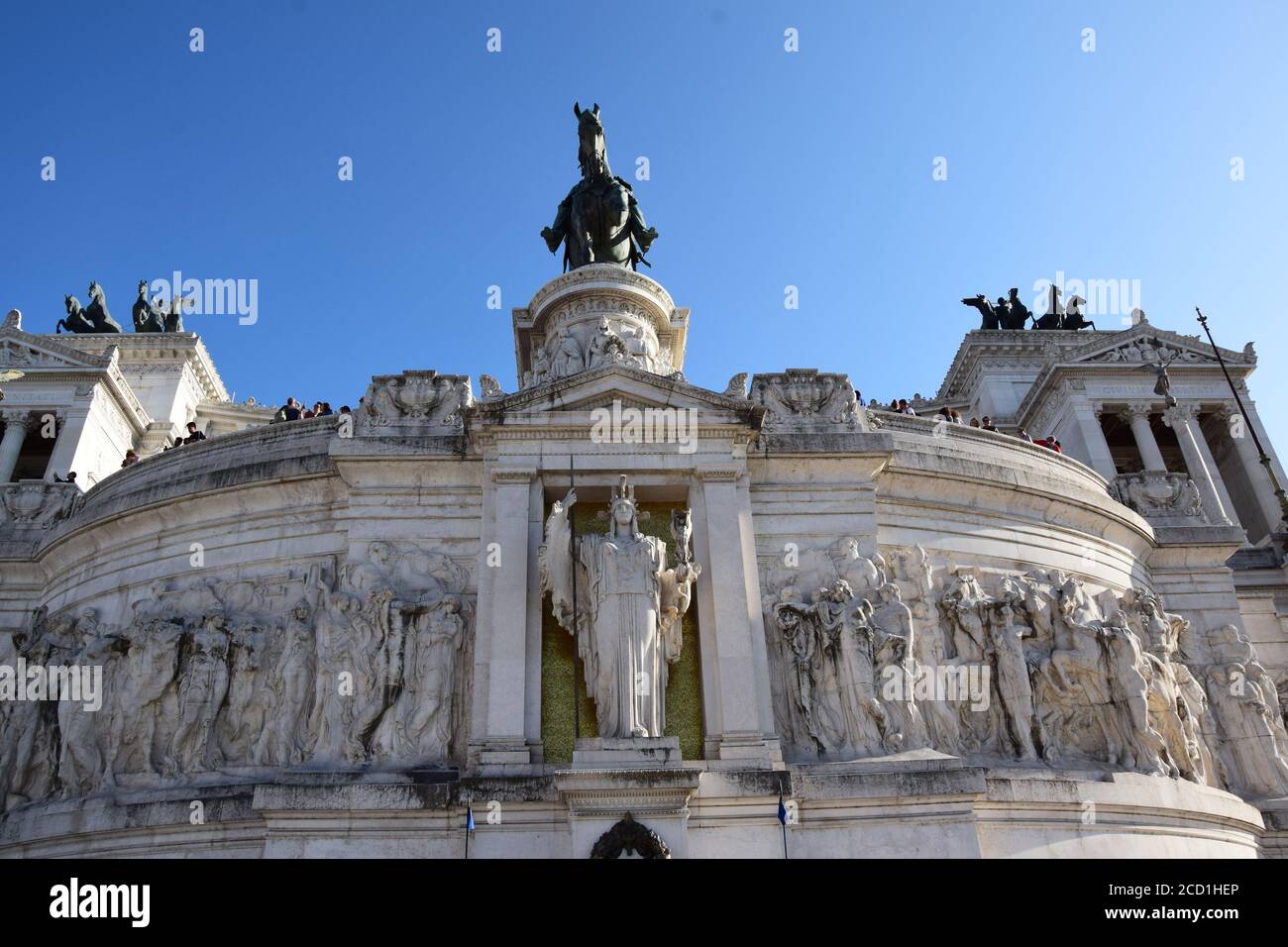 Altar des Vaterlandes - Denkmal Vittorio Emanuele II auf der Piazza ...