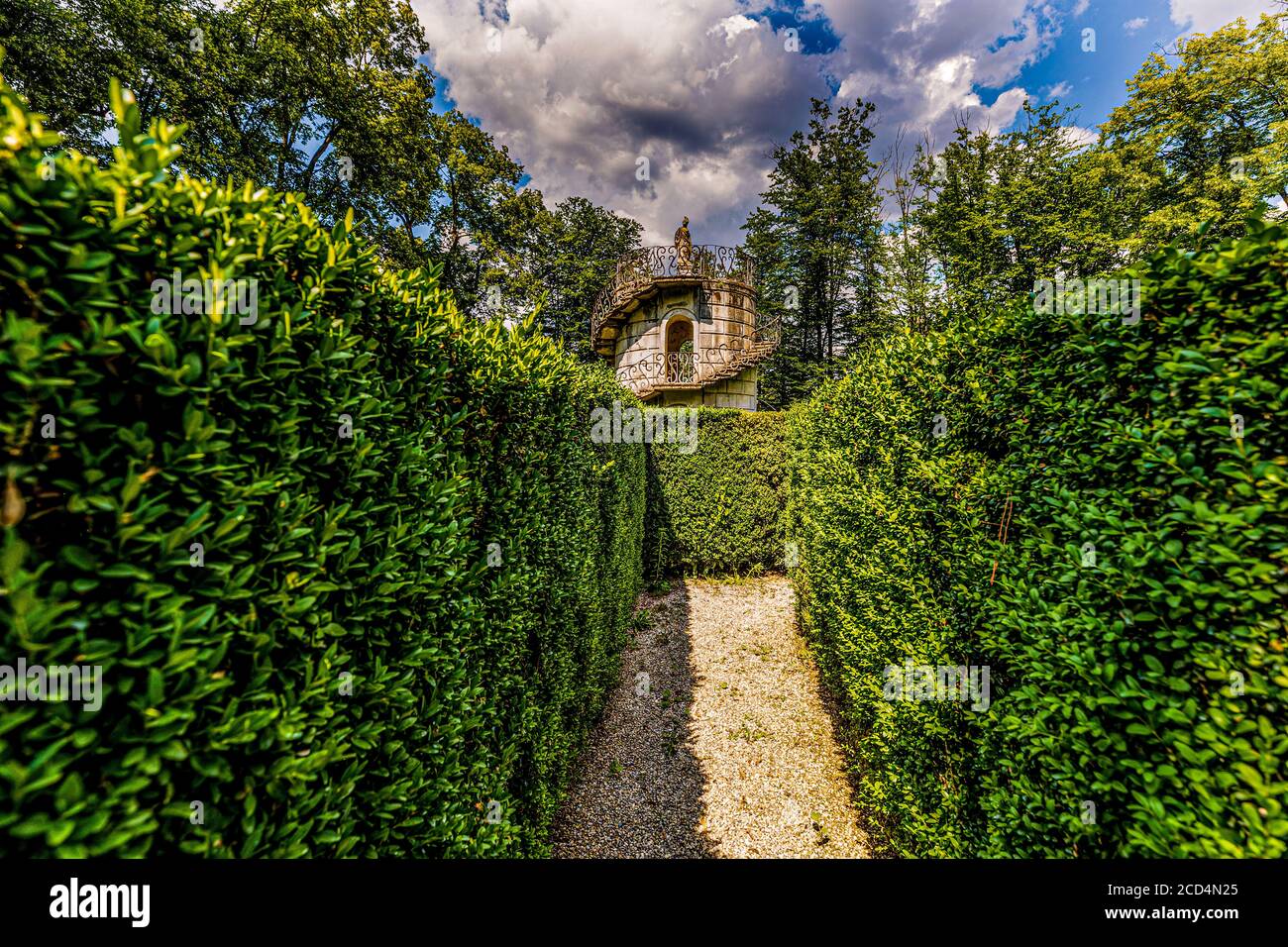 Villa pisani labyrinth -Fotos und -Bildmaterial in hoher Auflösung – Alamy