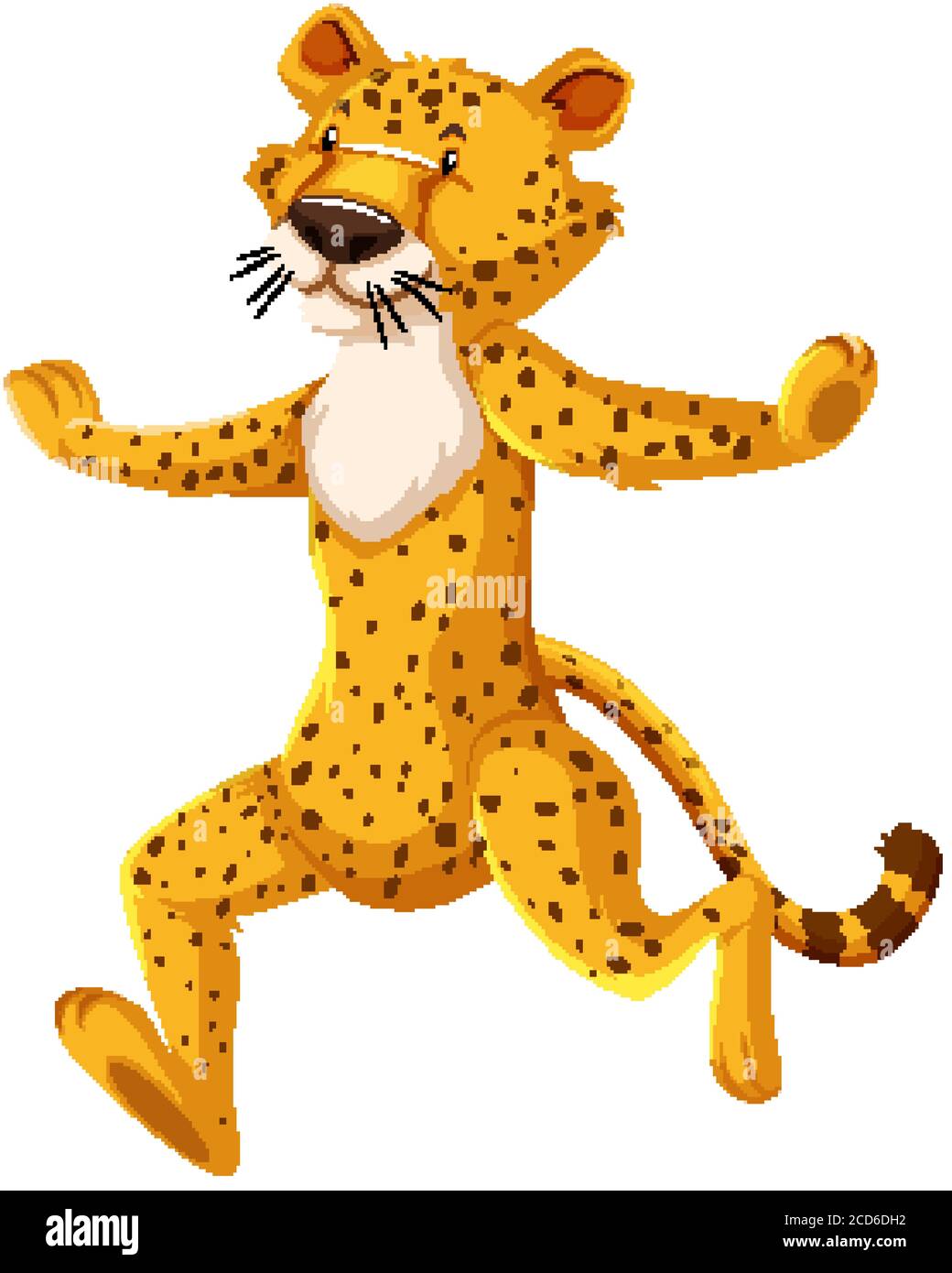 Cheetah Cartoon Stockfotos und -bilder Kaufen - Alamy