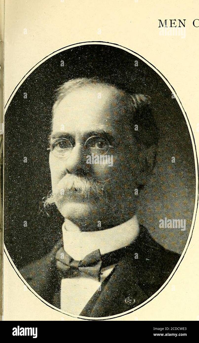 . Men of Minnesota; eine Sammlung von Porträts von Männern prominent in ...