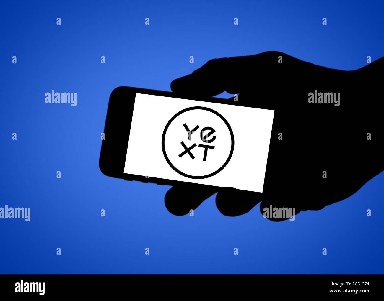 Yext logo -Fotos und -Bildmaterial in hoher Auflösung – Alamy