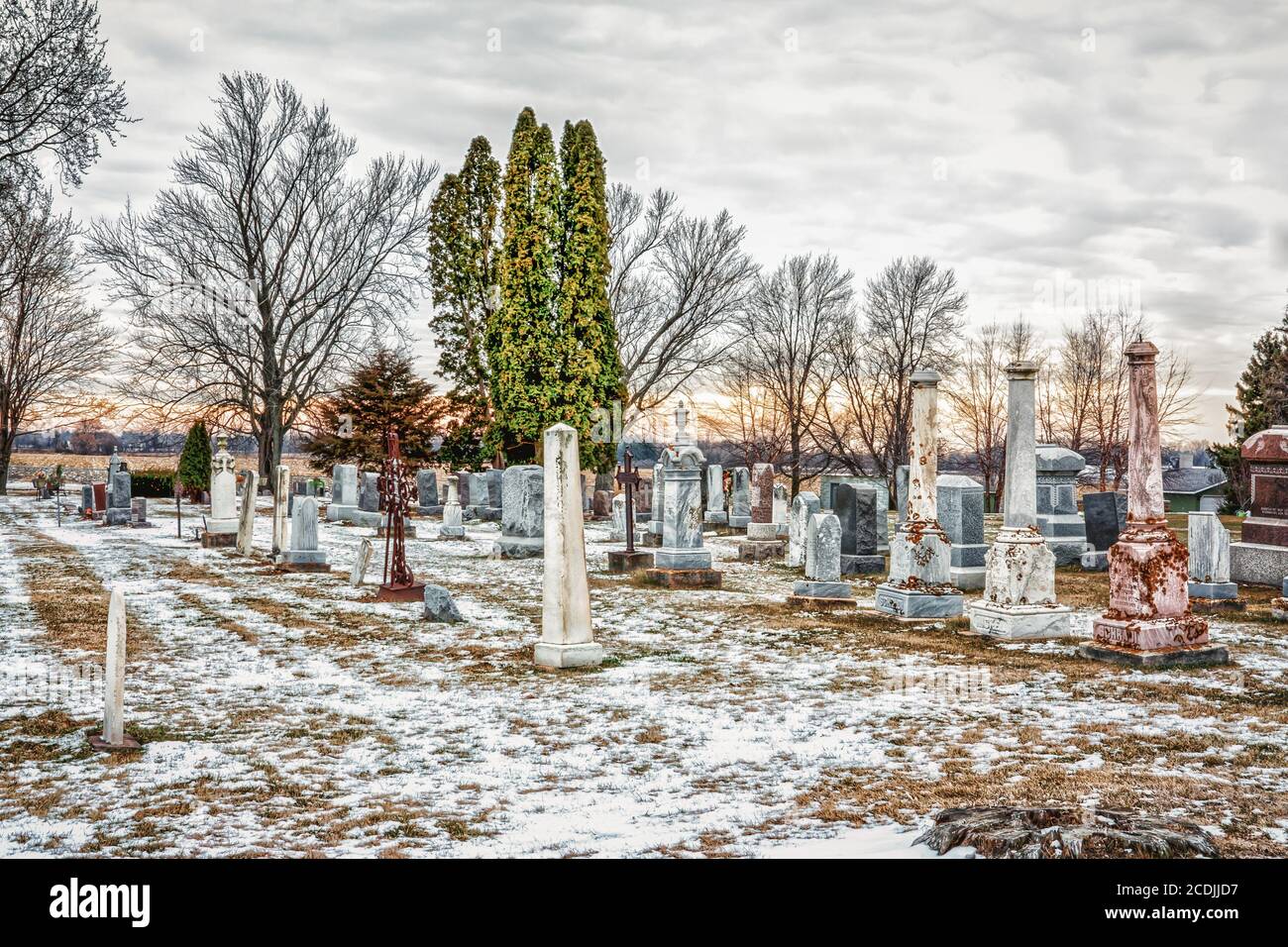 Rural cemetary -Fotos und -Bildmaterial in hoher Auflösung – Alamy