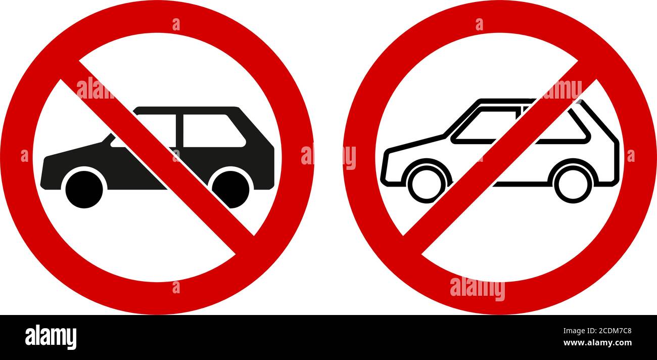 Roter kreis gekreuzt Stock-Vektorgrafiken kaufen - Alamy