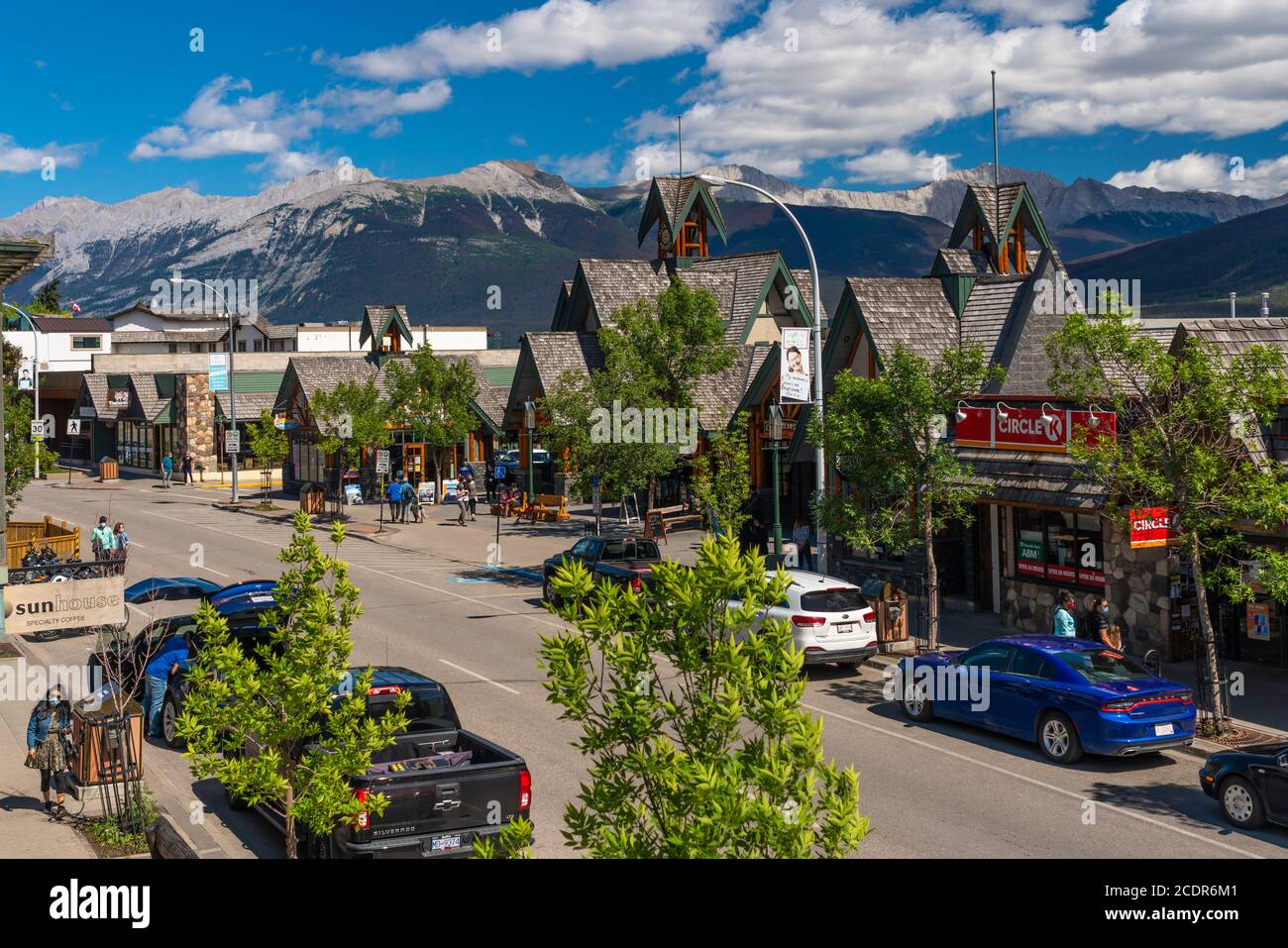 Jasper alberta canada street -Fotos und -Bildmaterial in hoher ...