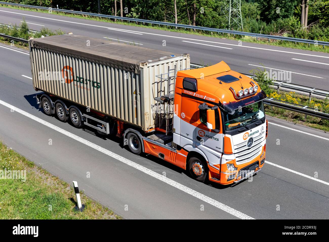 Lkw container logistik -Fotos und -Bildmaterial in hoher Auflösung – Alamy