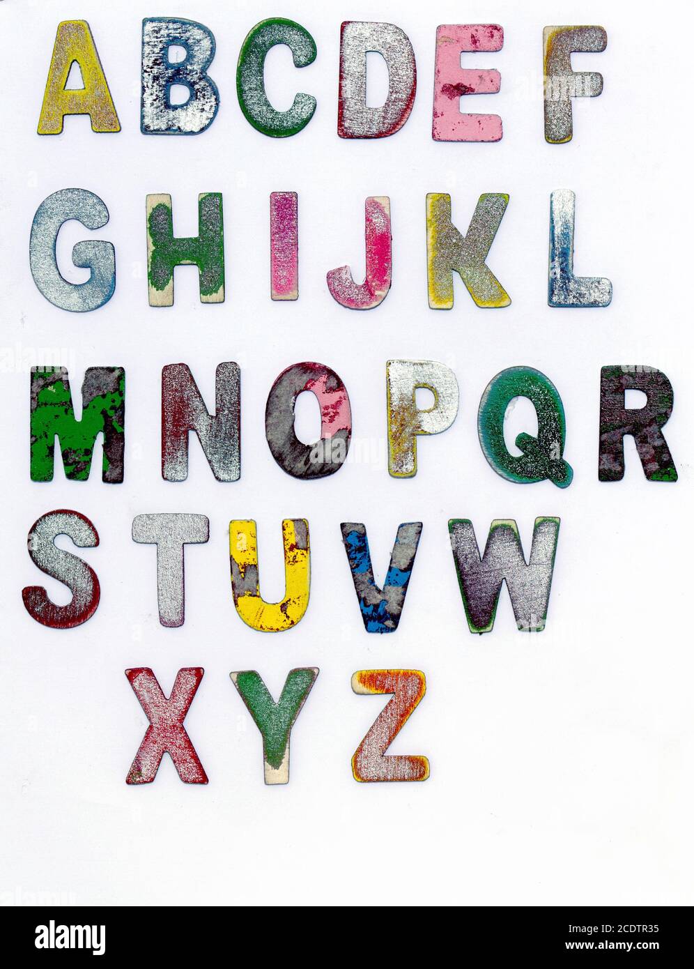 Alphabet farbe -Fotos und -Bildmaterial in hoher Auflösung – Alamy