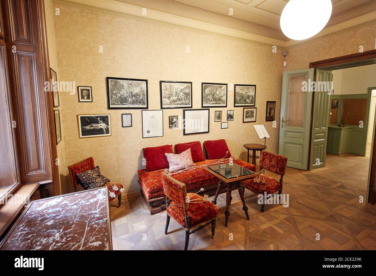 Wien. August 2020. Das Foto vom 29. August 2020 zeigt das Innere des ...