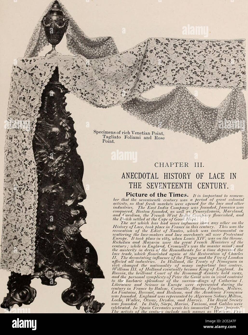 . Eine Geschichte der handgefertigten Spitze : Umgang mit dem Ursprung ...