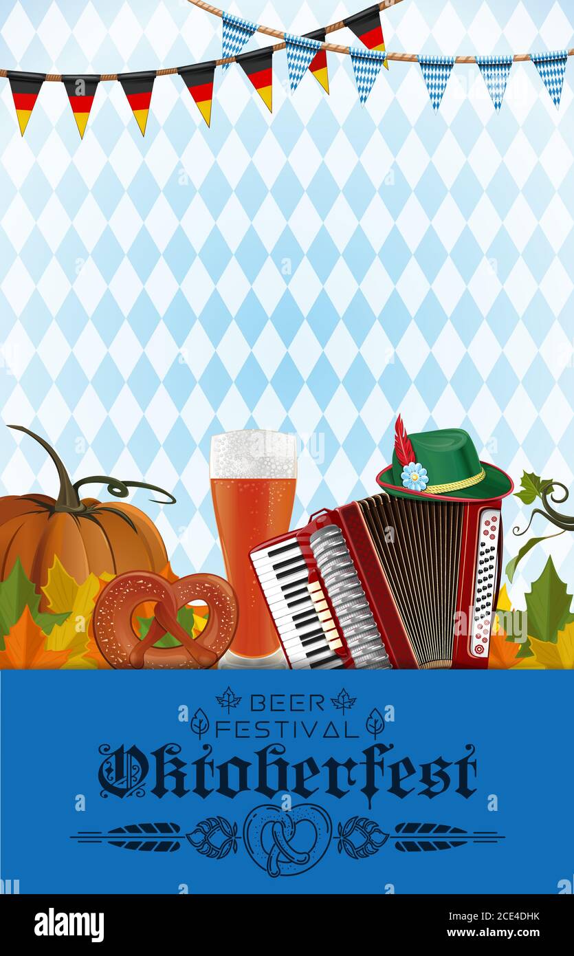 Oktoberfest vorlage Stock-Vektorgrafiken kaufen - Alamy