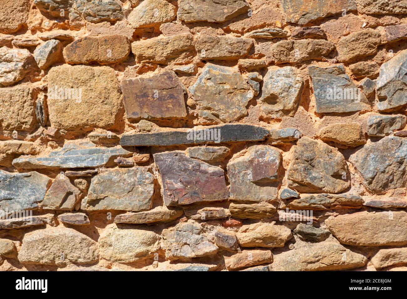 Architektur Texturen, detaillierte Wand Mauerwerk Schiefer und Granit ...