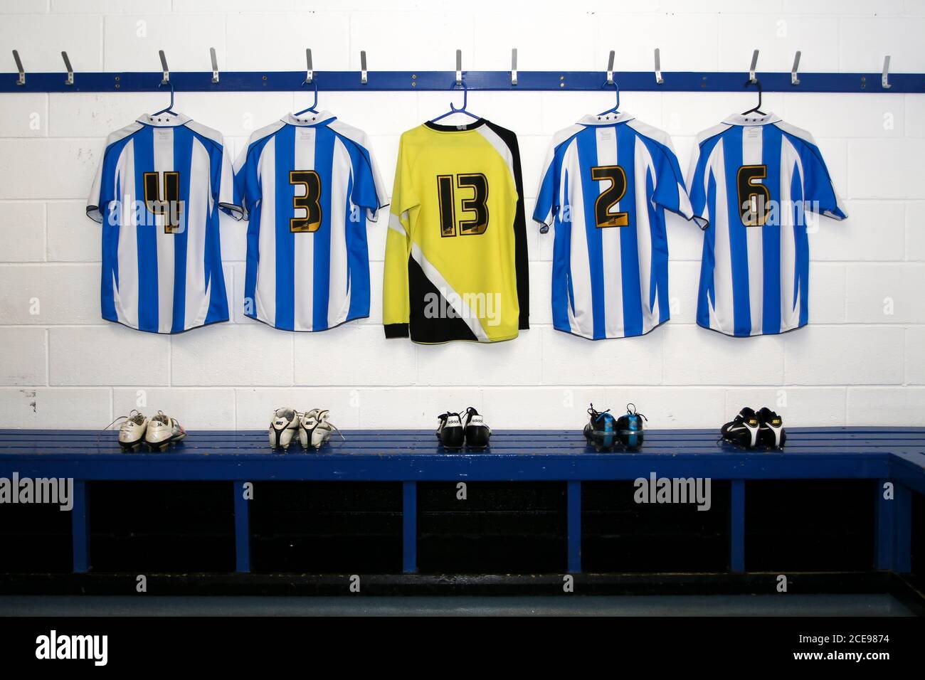 Football changing room -Fotos und -Bildmaterial in hoher Auflösung – Alamy