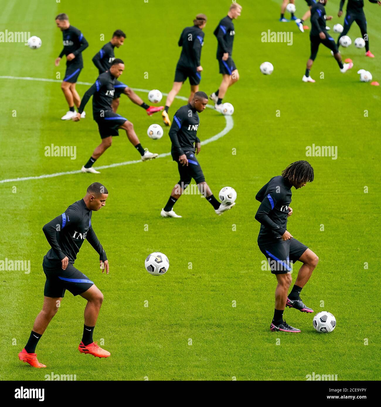 ZEIST, Training Niederländische Mannschaft, Niederländische Mannschaft ...