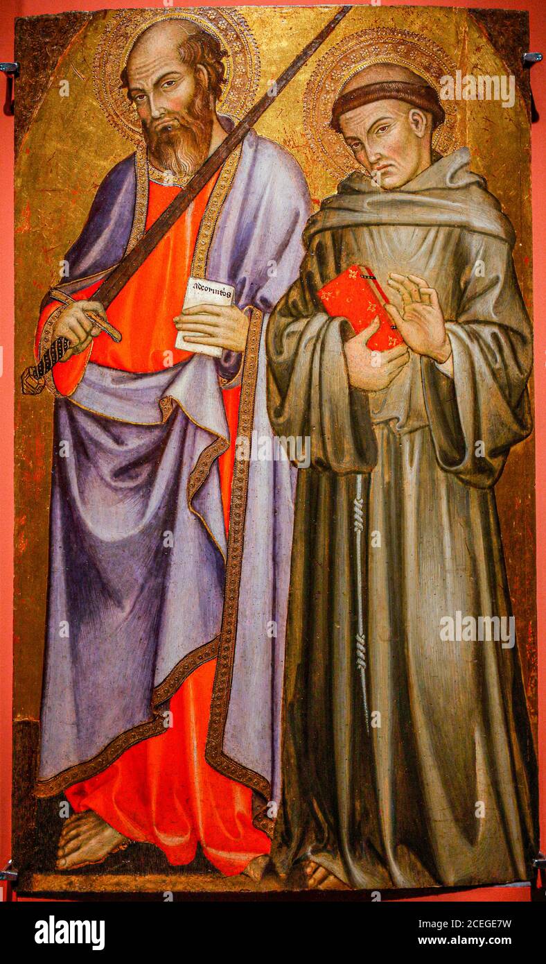 Elemente eines triptychons x santa chiara -Fotos und -Bildmaterial in hoher Auflösung – Alamy