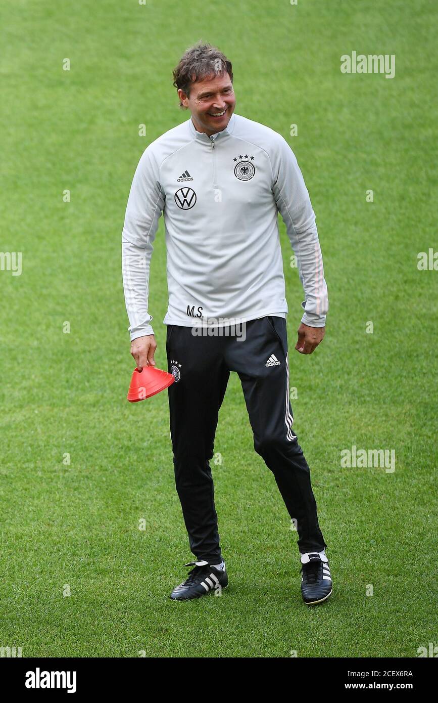 DFB-Assistenztrainer Marcus Sorg (Deutschland). GES/Fußball/Training ...