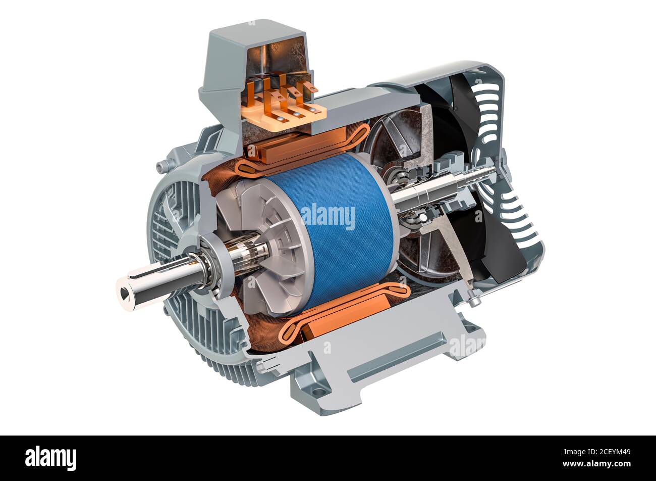Elektromotor Querschnitt Stockfotos und -bilder Kaufen - Alamy