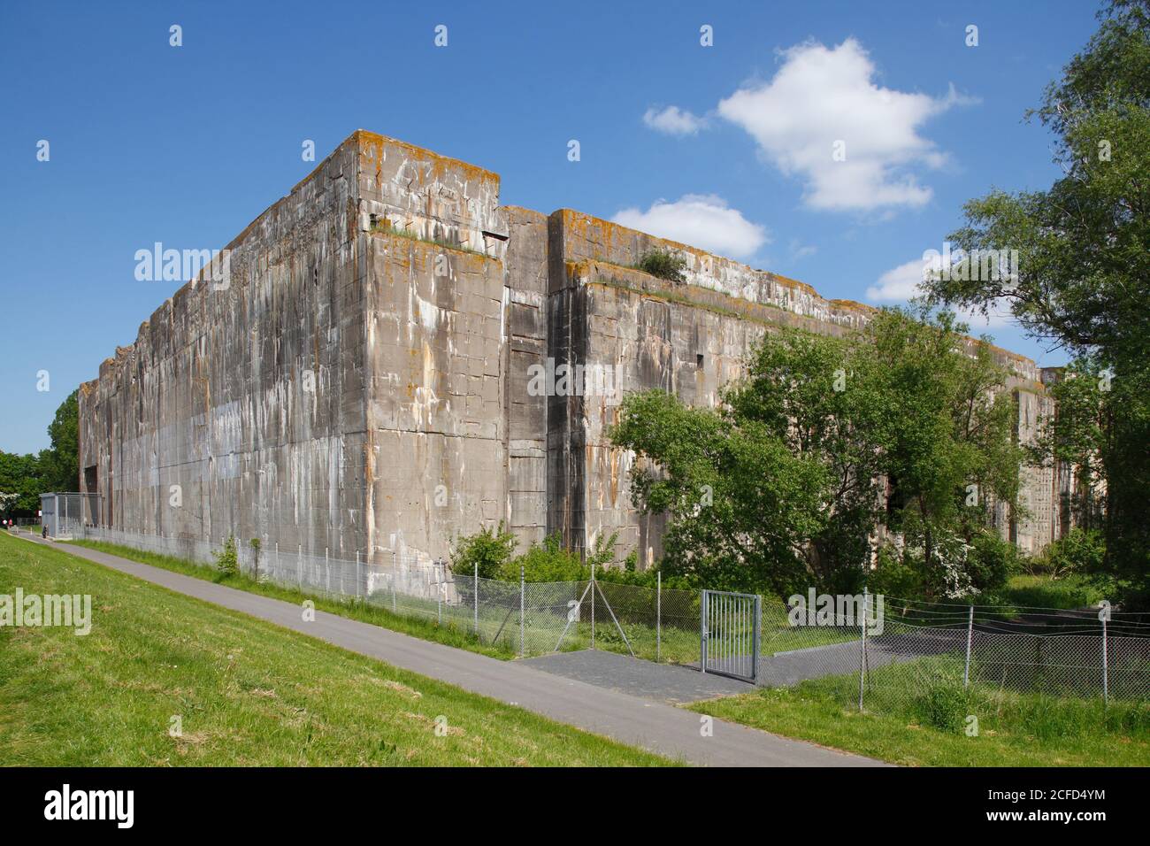 U-Boot-Bunker Valentin in Bremen-Farge, Bremen, Deutschland, Europa ...