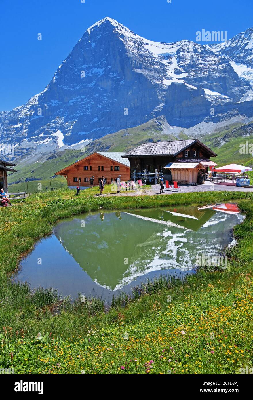 Eiger mountain wengen switzerland -Fotos und -Bildmaterial in hoher ...