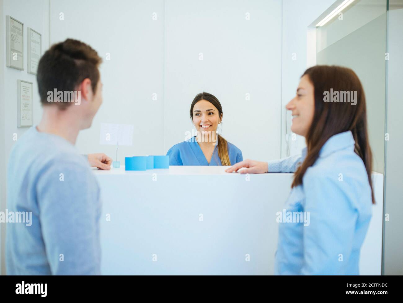 Medizinische Rezeption Stockfotos und -bilder Kaufen - Alamy