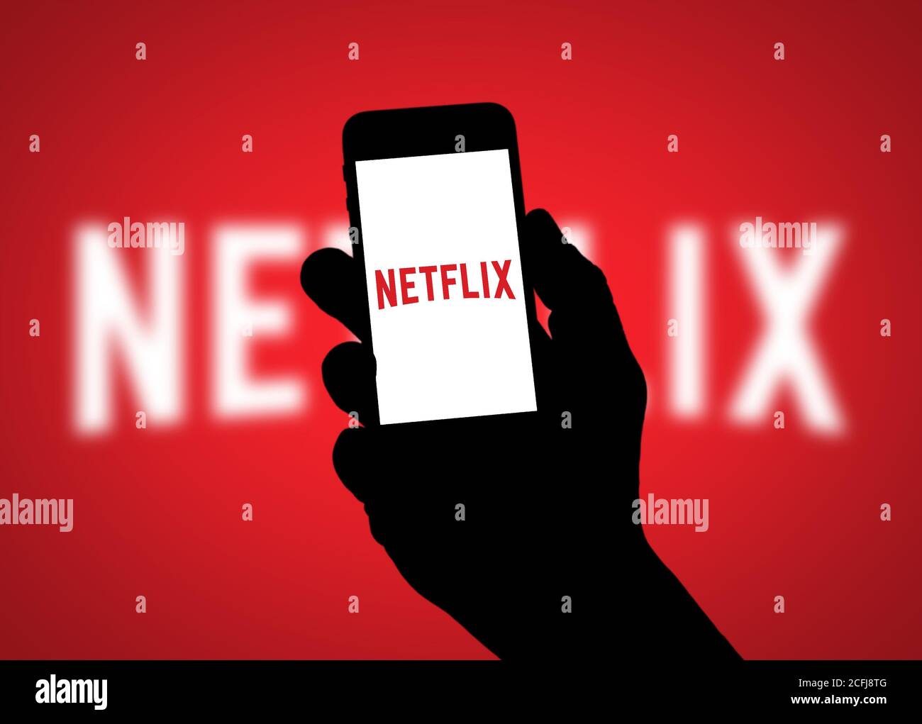 Netflix app icon logo -Fotos und -Bildmaterial in hoher Auflösung – Alamy