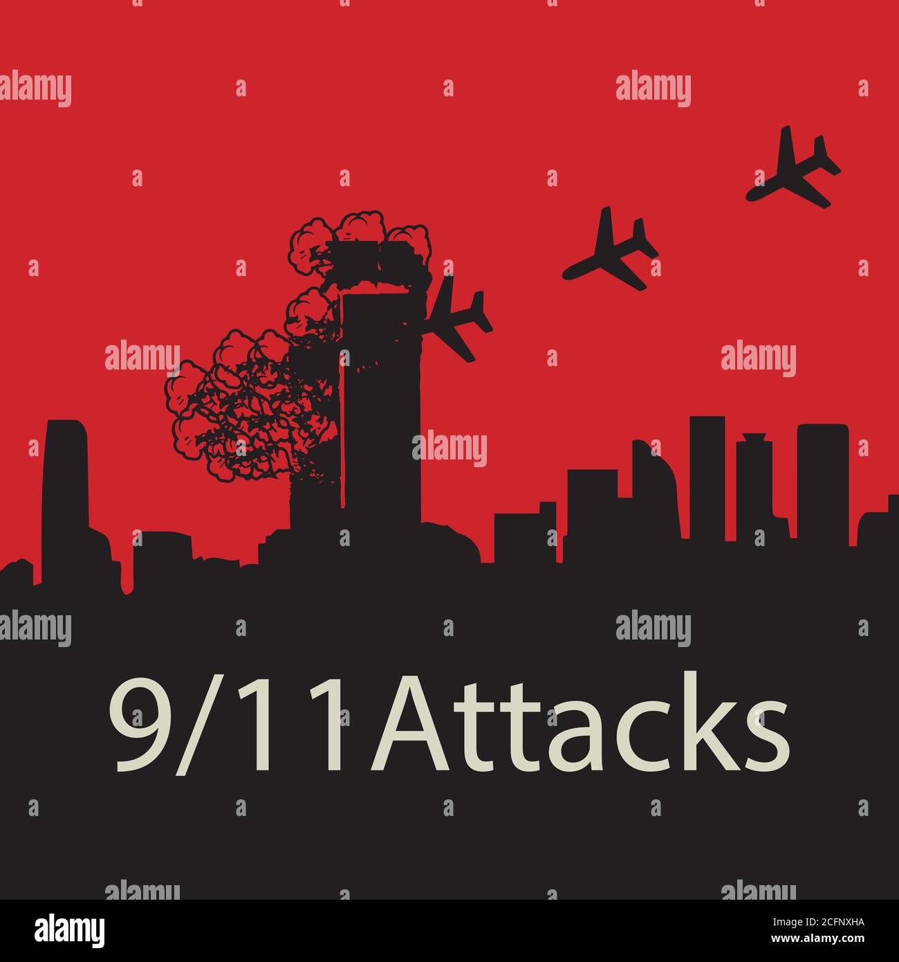 9 11 terroranschlag Stock-Vektorgrafiken kaufen - Alamy