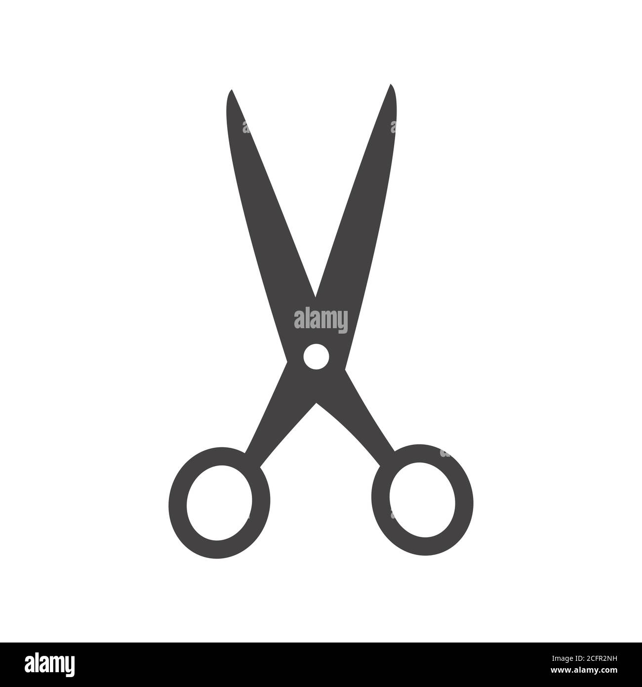 Schere symbol mit trennlinie -Fotos und -Bildmaterial in hoher ...