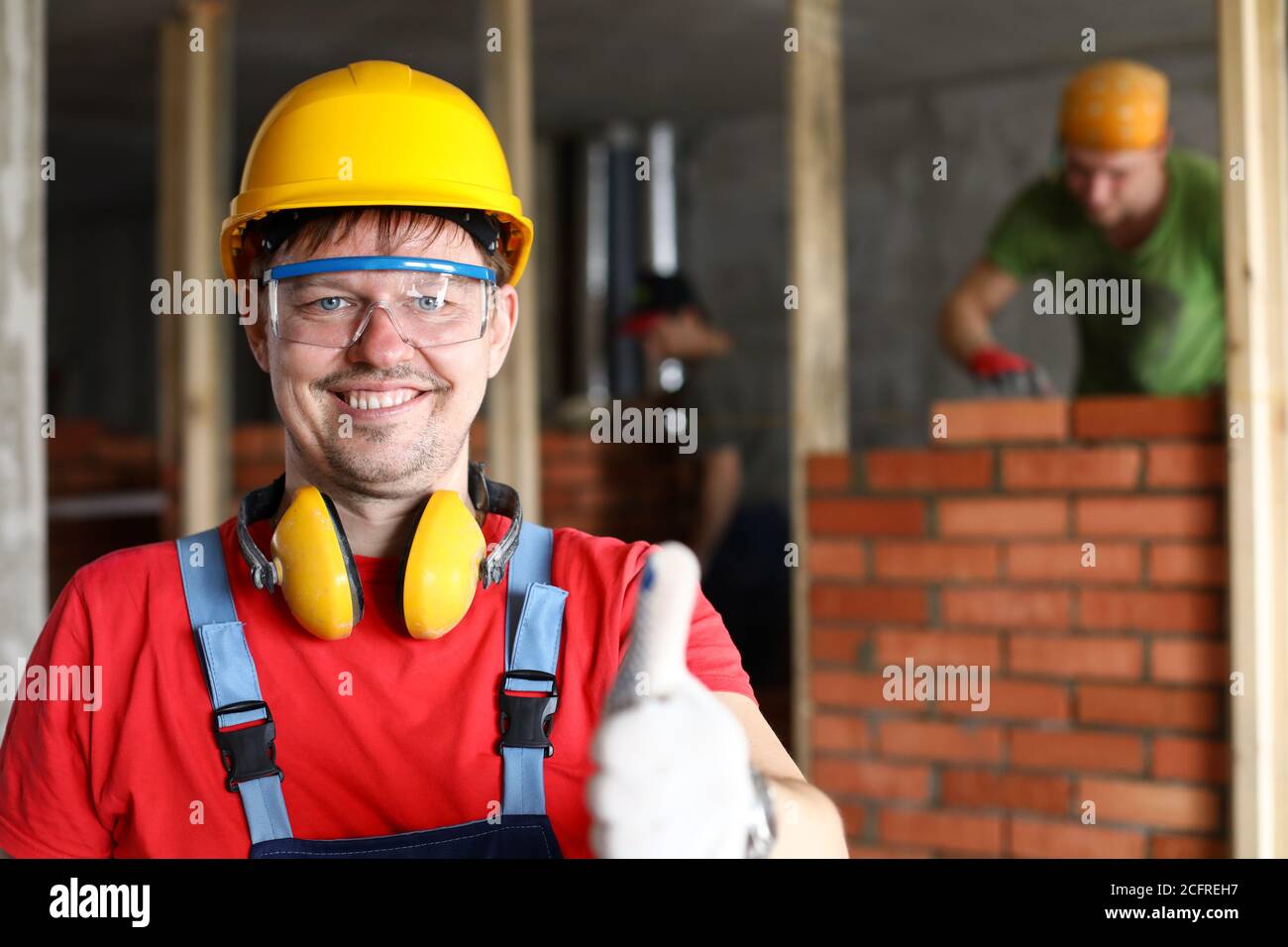 Vorarbeiter Baumeister Stockfotos und -bilder Kaufen - Alamy