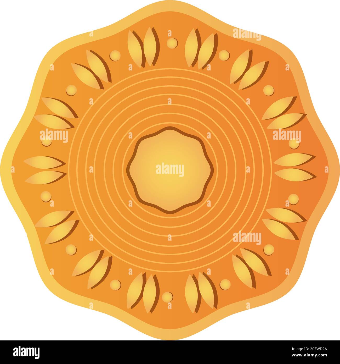 Mondkuchen symbol Stock-Vektorgrafiken kaufen - Alamy