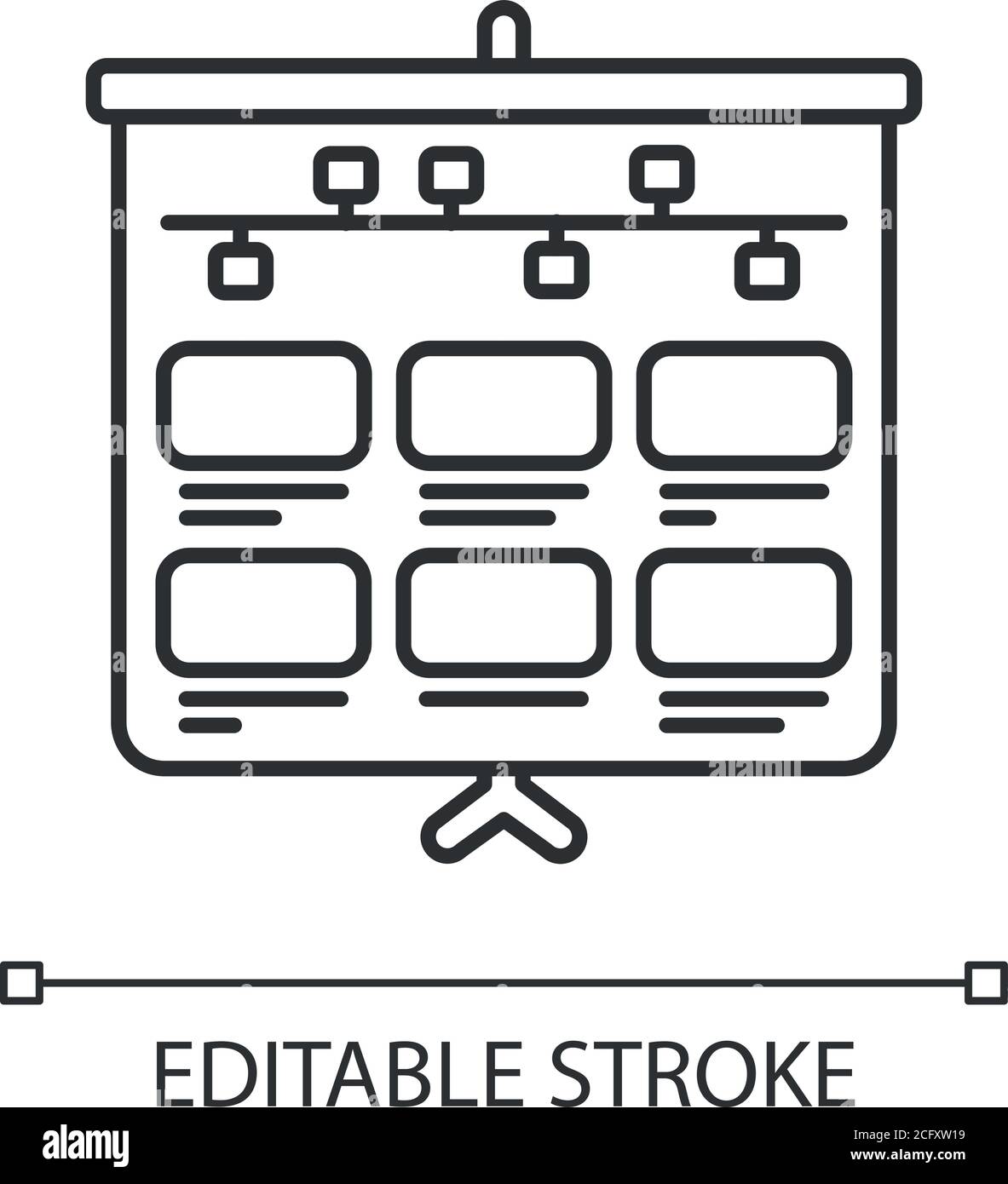 Storyboard Stock-Vektorgrafiken kaufen - Alamy