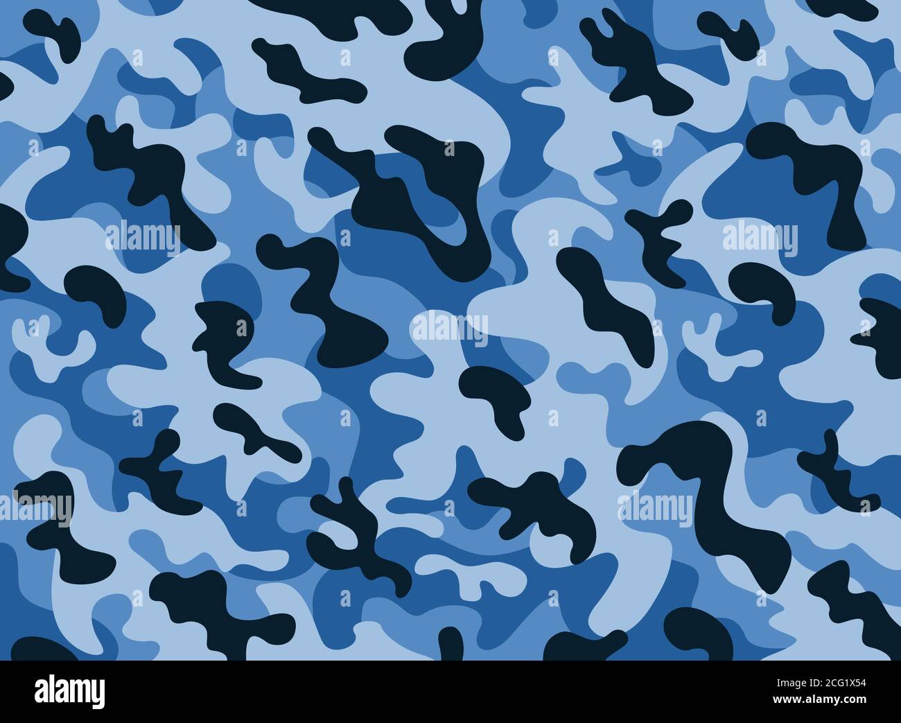 Military blue camouflage seamless pattern -Fotos und -Bildmaterial in ...