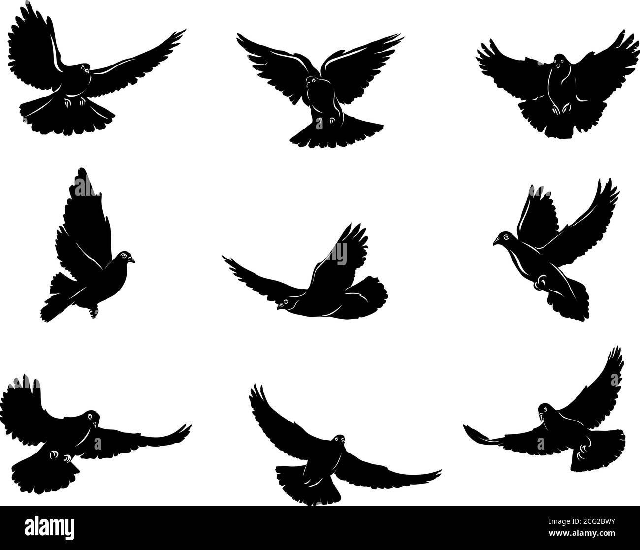 Silhouette liebespaar freigestellt Stock-Vektorgrafiken kaufen - Alamy