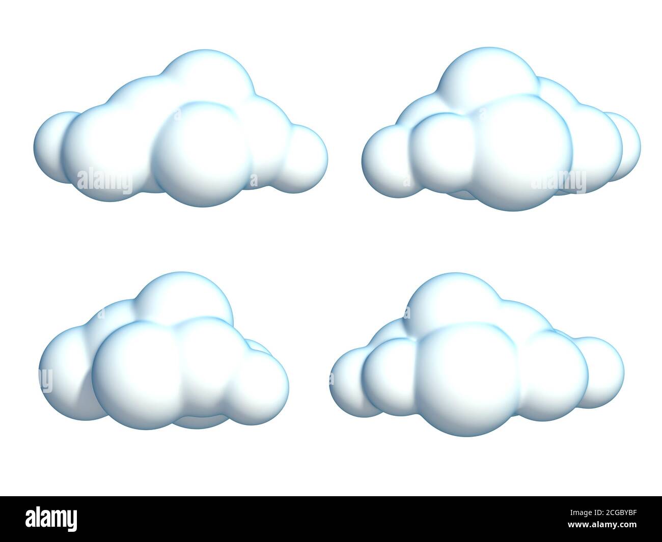 Wolke cartoon Ausgeschnittene Stockfotos und -bilder - Alamy