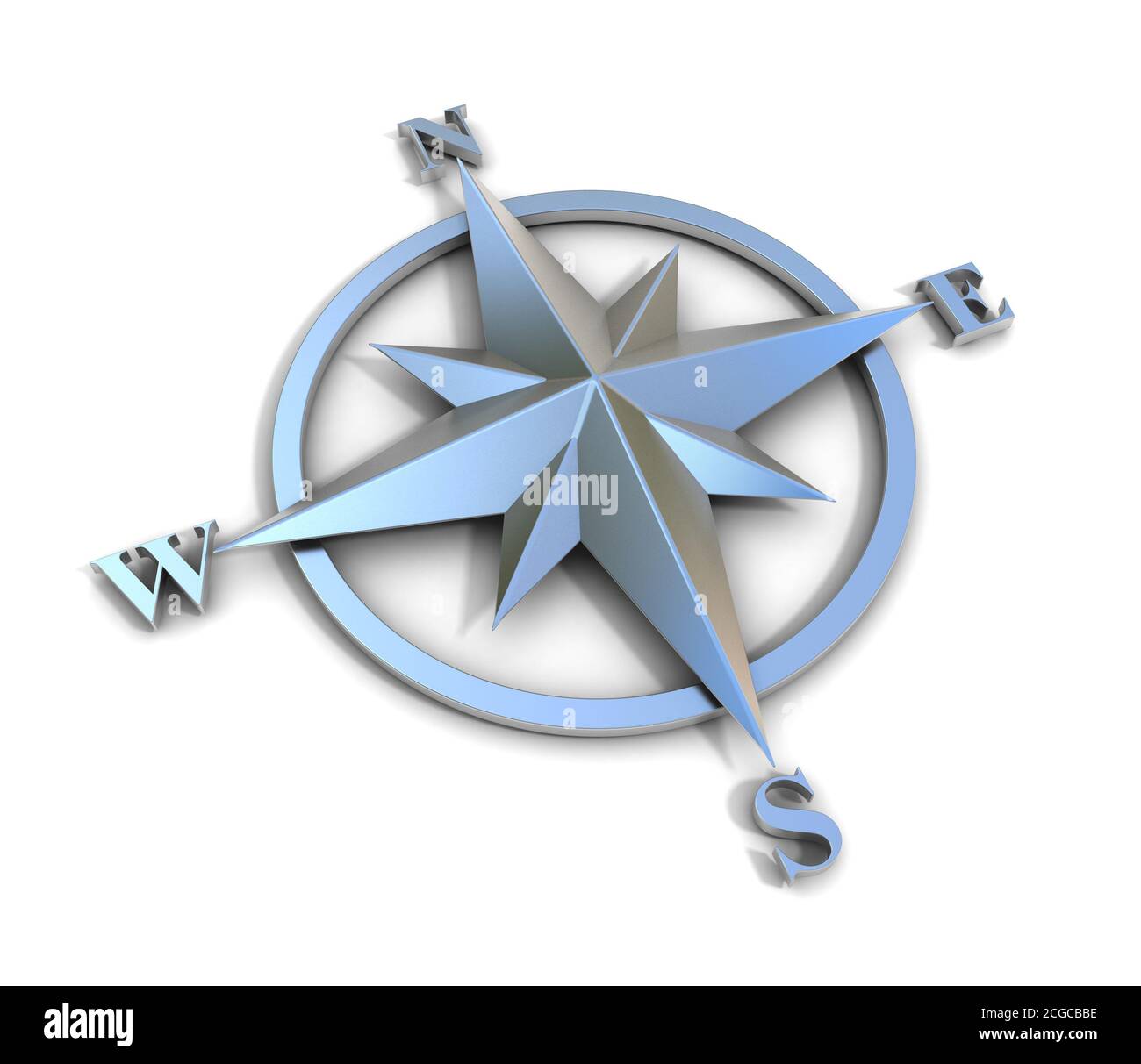 Kompassrose Zeichen Ausgeschnittene Stockfotos und -bilder - Alamy