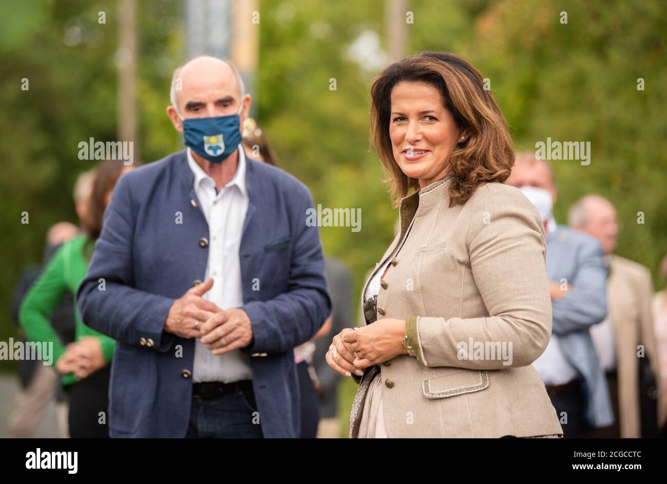 Sommerhausen, Deutschland. September 2020. Die bayerische ...