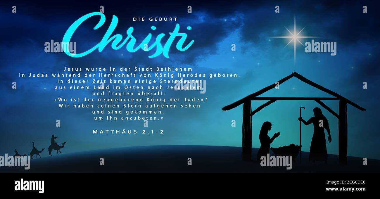 Jesus geburt im stall in bethlehem Stockfotos und -bilder Kaufen - Seite 2 - Alamy