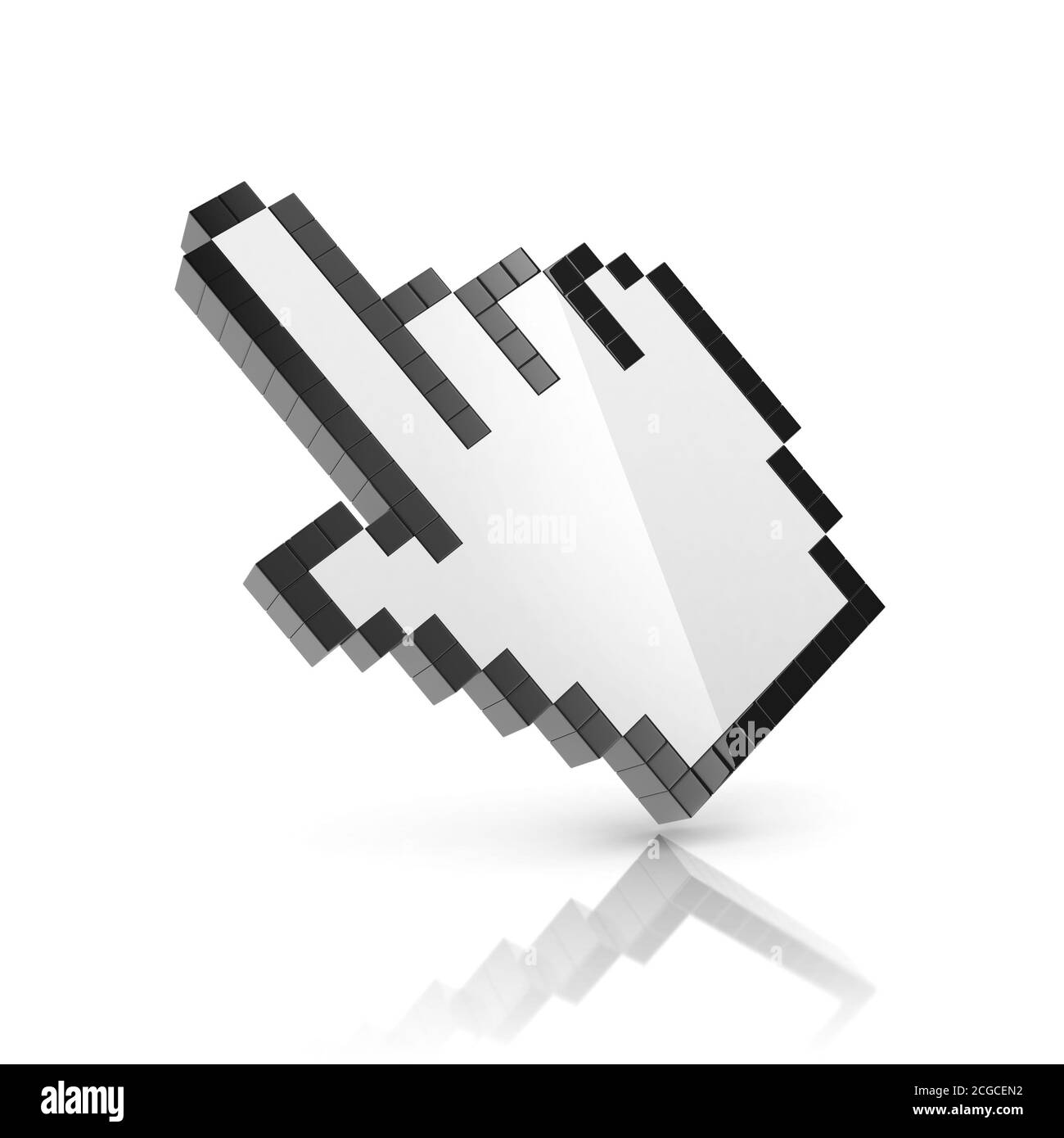 3d hand shape mouse cursor -Fotos und -Bildmaterial in hoher Auflösung ...