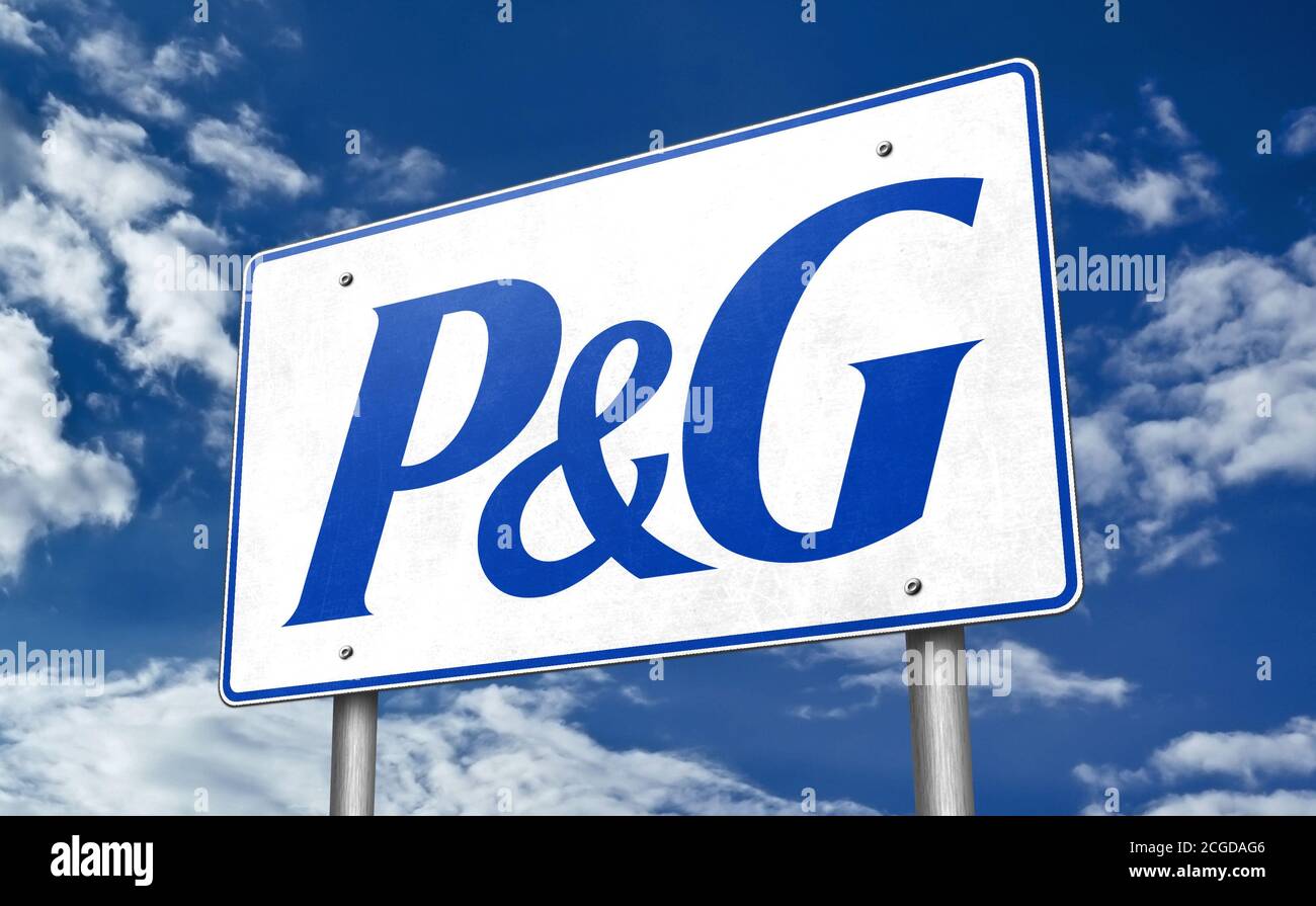 Procter Gamble Logo Stockfotos und -bilder Kaufen - Alamy