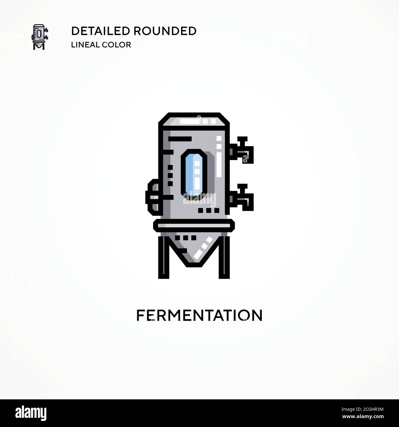 Fermentation Process Stock-Vektorgrafiken kaufen - Alamy