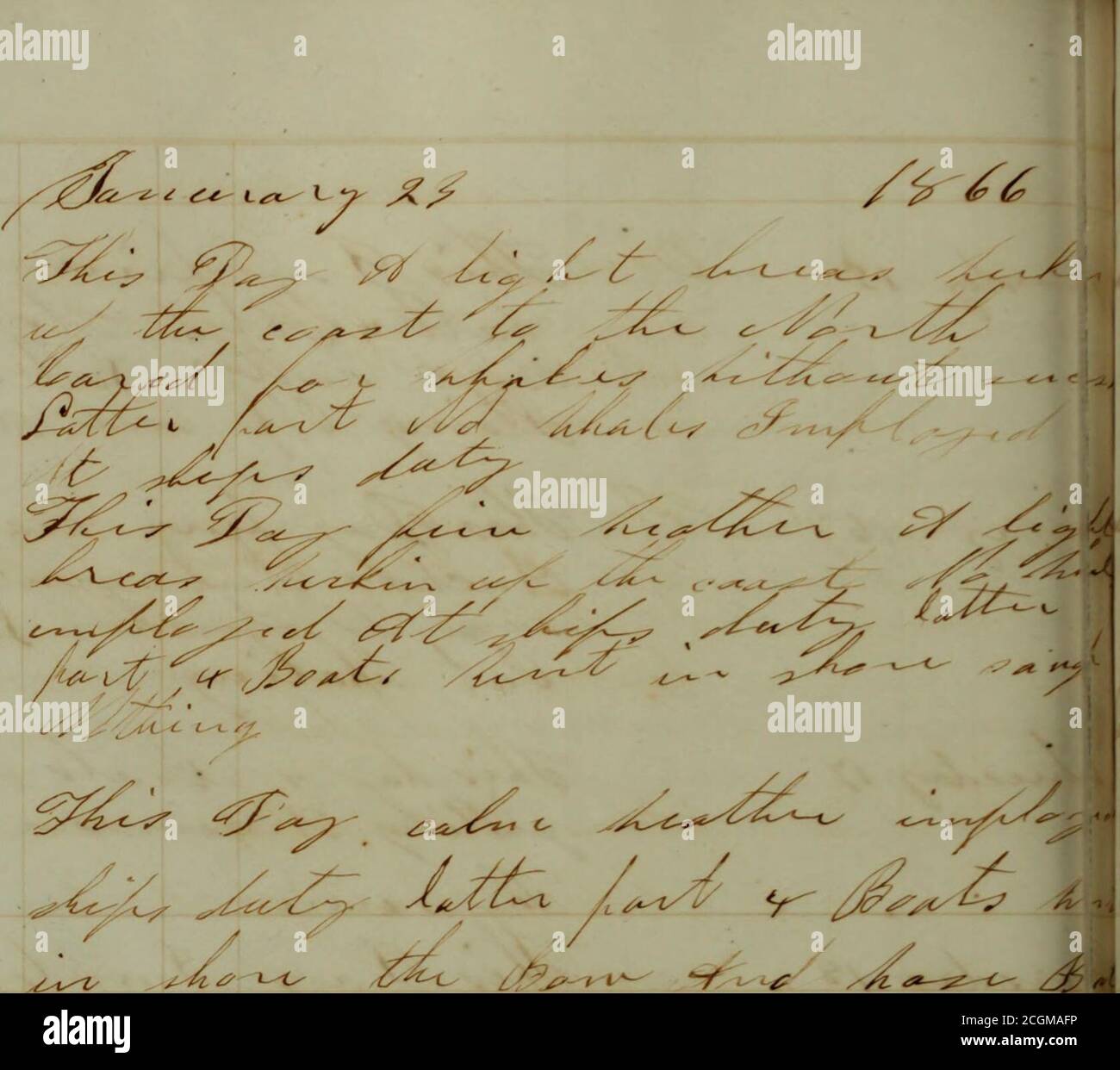 . [Logbuch des Milo (Schiff) von New Bedford, Mass., gemeistert von ...