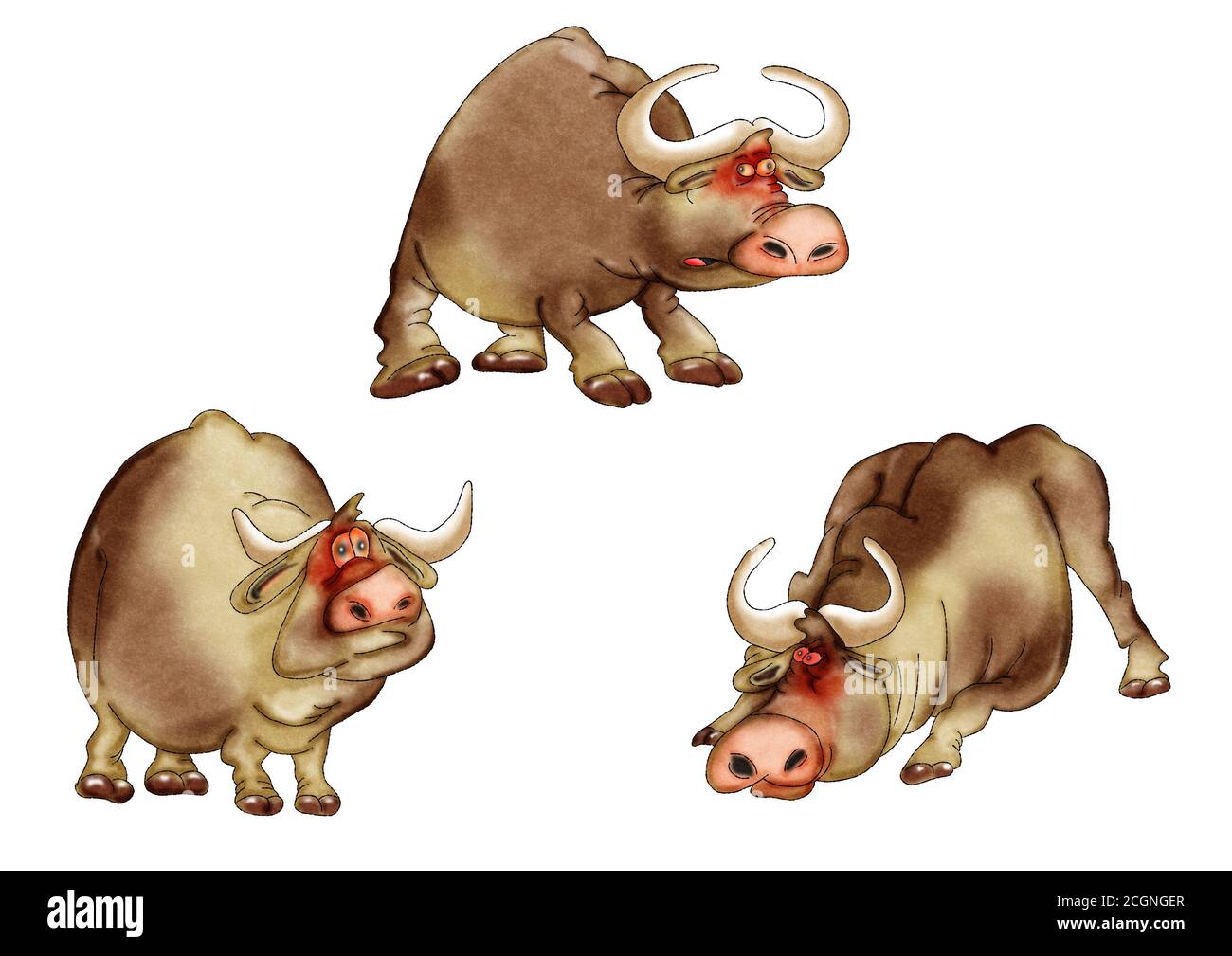 Cartoon Bull Stockfotos und -bilder Kaufen - Seite 3 - Alamy